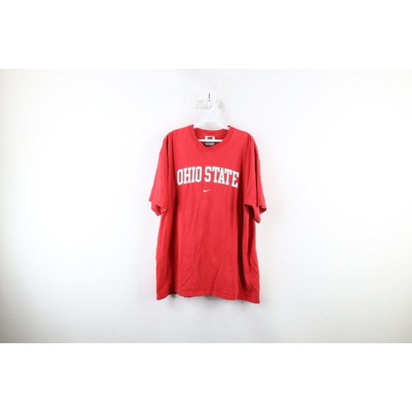 Nike | Shirts | Vtg Nike Mens Xl Travis Scott Center Swoosh Ohio State ...